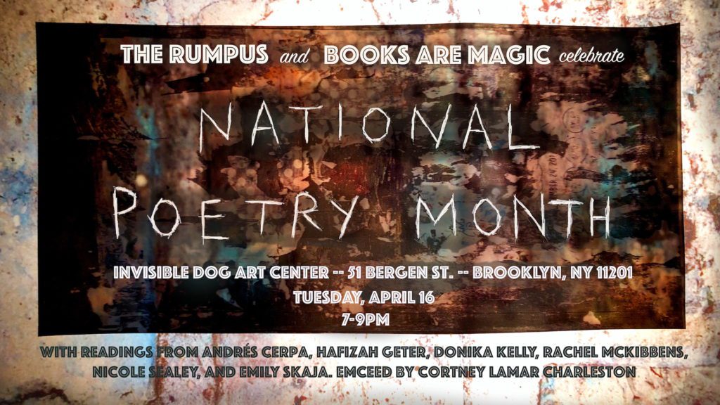 The Rumpus National Poetry Month Project 2019 - The Rumpus